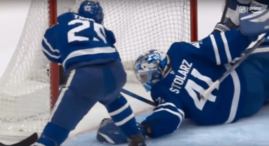 Anthony Stolarz has emerged as the Toronto Maple Leafs playoff starter ...
